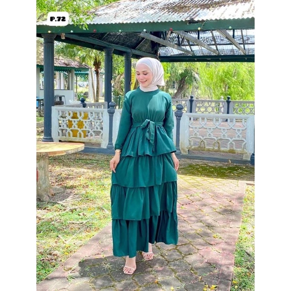 🔥HOT ITEM 🔥Dress layer viral / dress terkini / dress bertingkat / dress ...