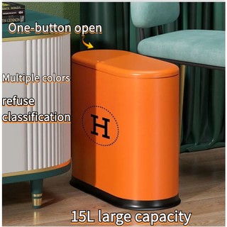 Bakul Sampah Bertutup/Toilet Dustbin/Garbage Bin/Dustbin With Cover ...