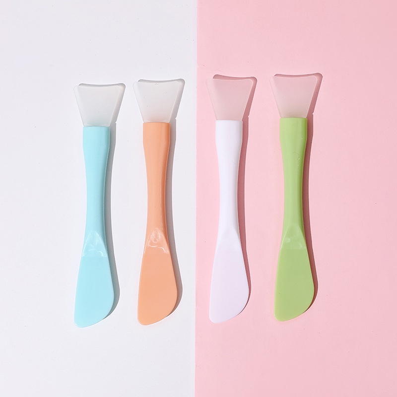 Double-Headed Silicone Mask Brush Smear Type Bowl Adjusting Stick ...