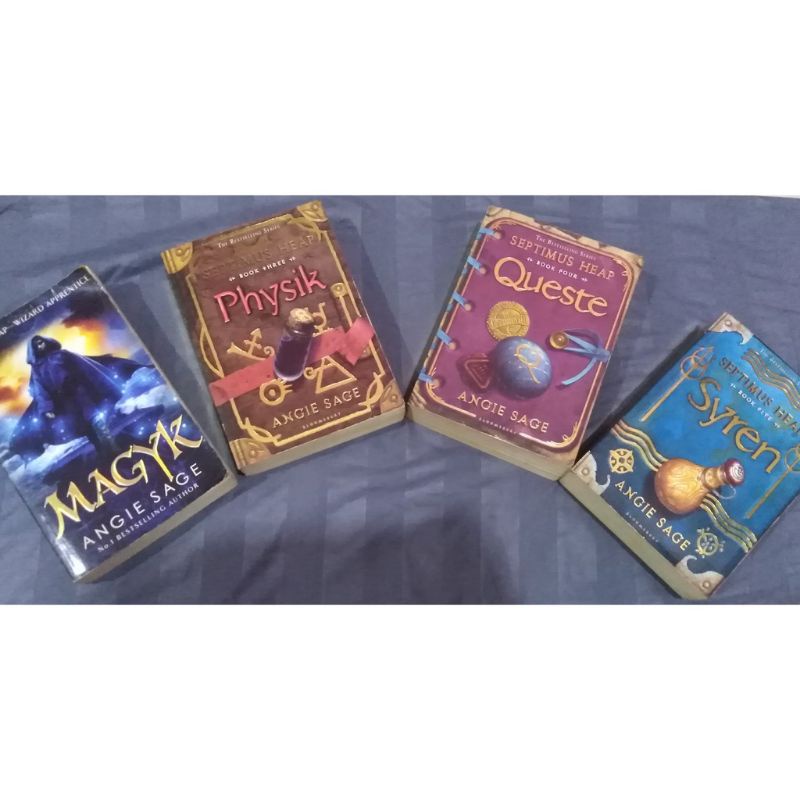 Septimus Heap series by Angie Sage (Preloved book) | Shopee Malaysia