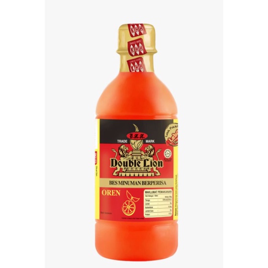 Kordial Sirap / Cordials Cap Double Lion (495ml) | Shopee Malaysia