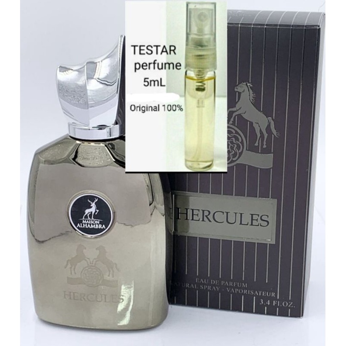 Hercules HEROS 🌟 By Maison Alhambra Sham Perfume 100ml 3.4 FL OZ Eau De ...