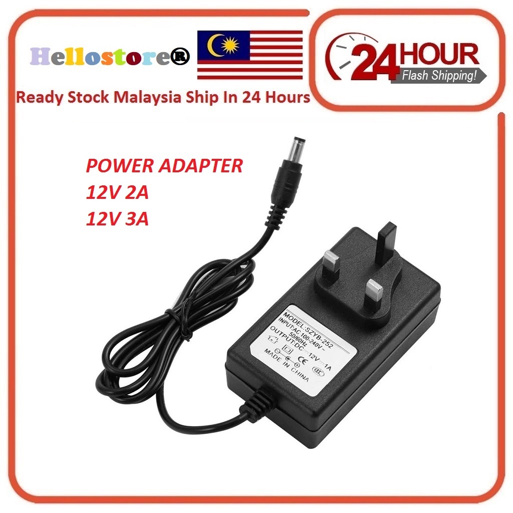 UK Plug AC To DC Power Adapter 5V 6V 9V 12V 18V 24V 1A AC Power Supply ...