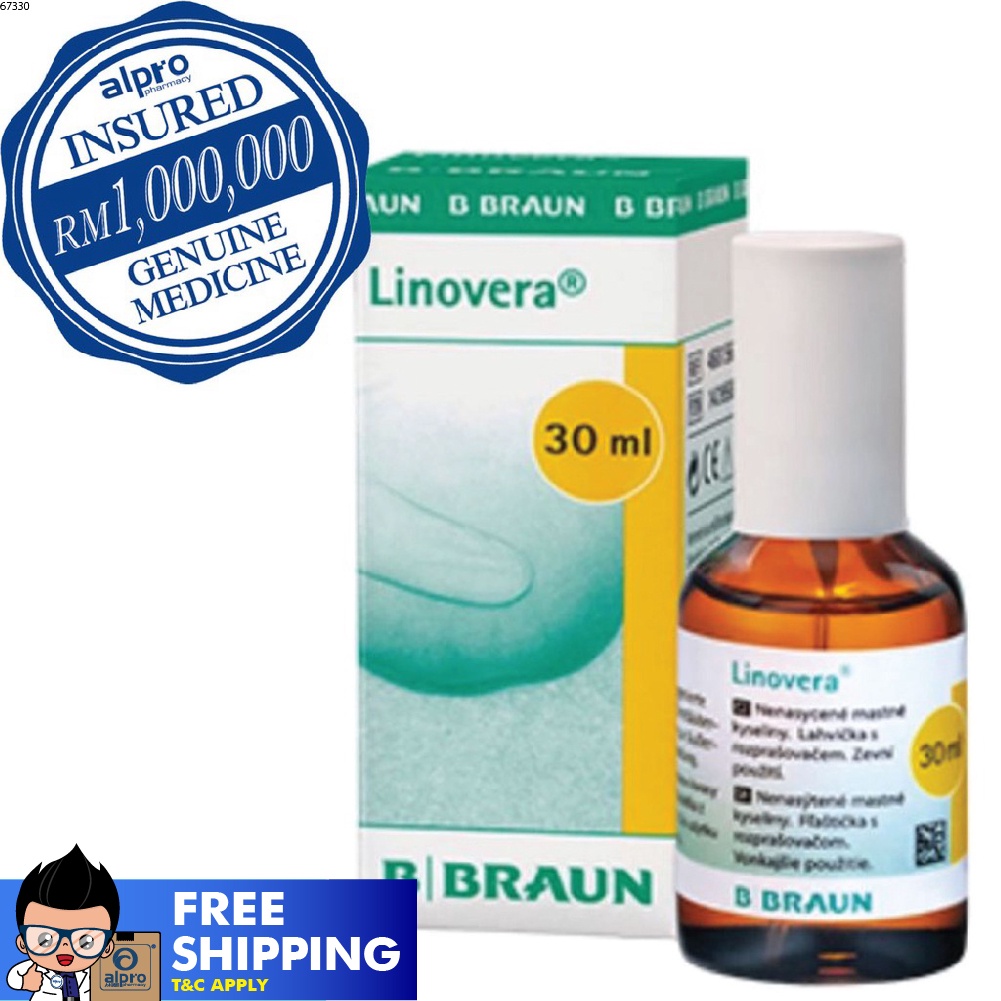 BBraun Linovera Spray 30ml | Shopee Malaysia