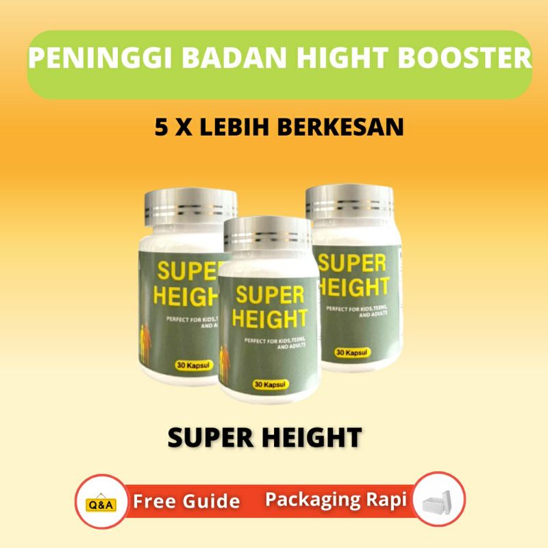 UBAT TINGGI BADAN SUPER HEIGHT || PEMINGGI BADAN CEPAT BERKESAN ...