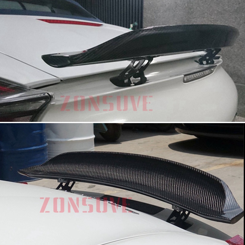 For Porsche Boxster S GTS 981 2013-2016 Year Spoiler Real Carbon Fiber ...