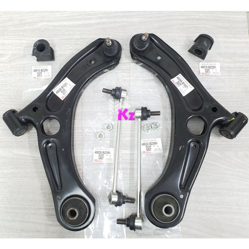 PERODUA MYVI NEW D20N M800 2018-2022 - 6 IN 1 SET - FRONT LOWER ARM ...
