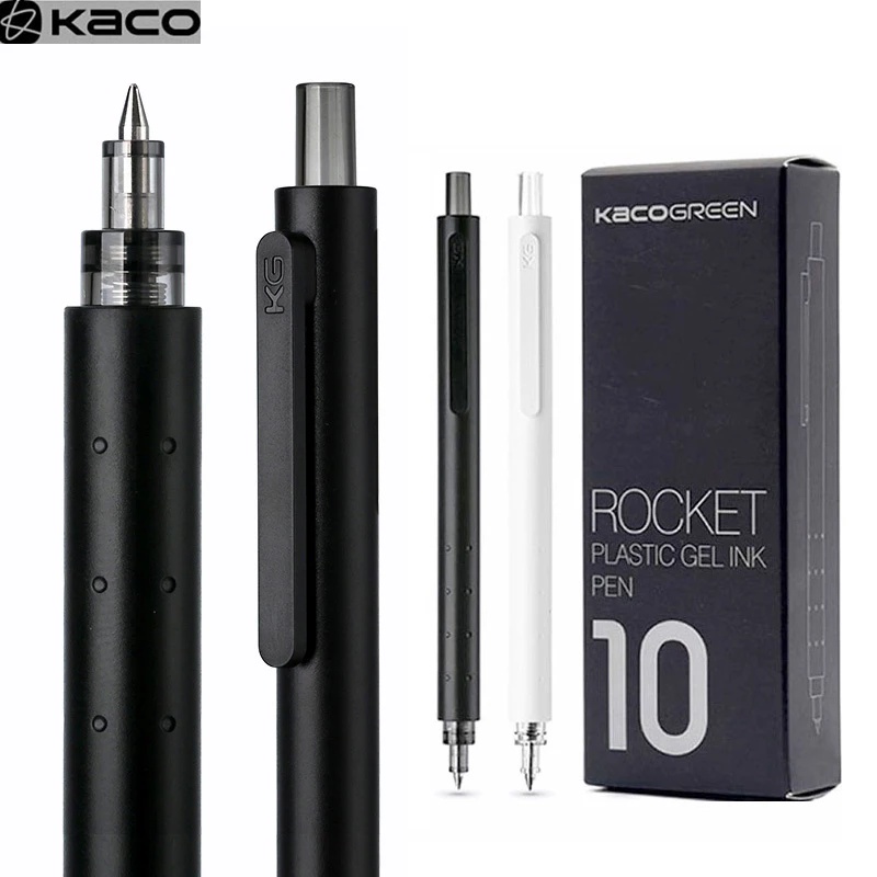 10pc/set All New Xiaomi Mijia Kaco Pen 0.5mm MI Kaco Ballpoint pen ...