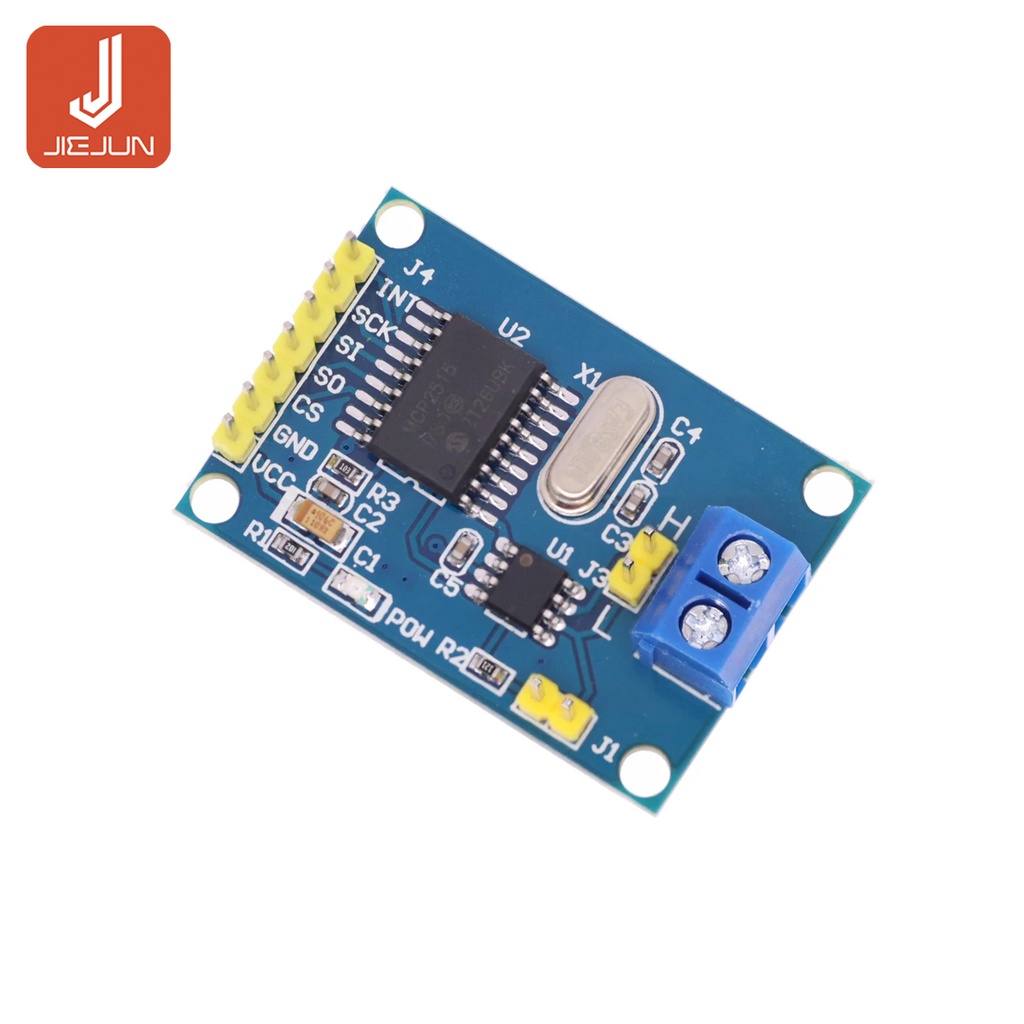 Mcp2515 Can Bus Driver Module Board Tja1050 Receiver Spi For 51 Mcu Arm Controller Interface Dc