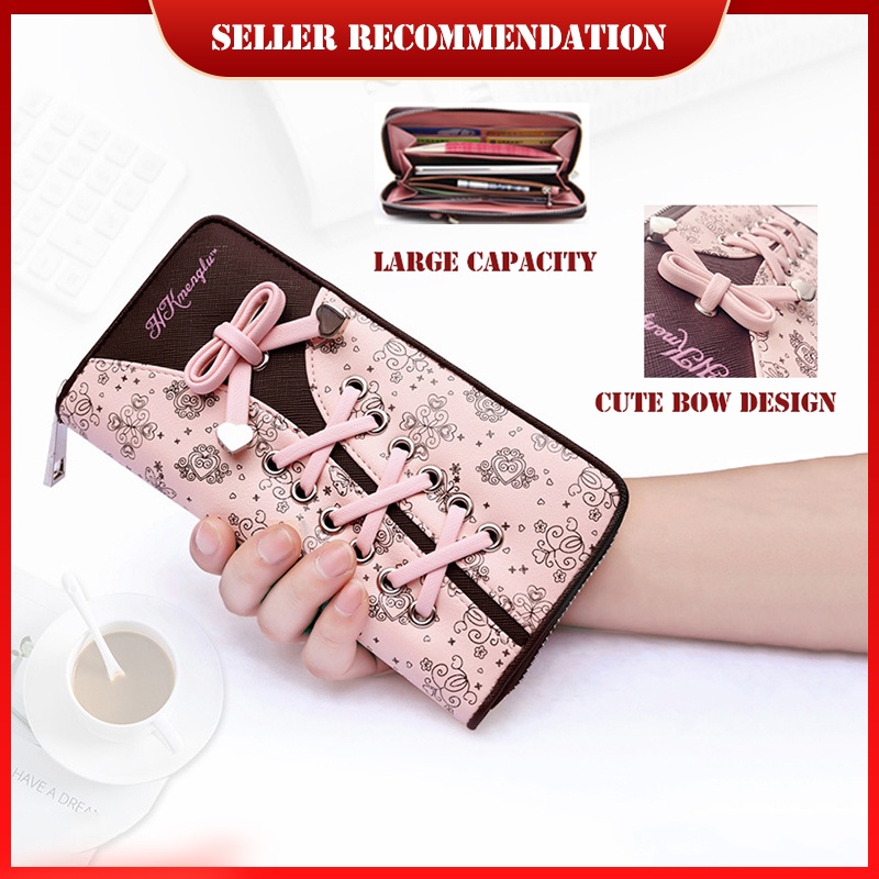 Women Long Wallet Wallet Long Wallet Boutique Wallet Card Mobile Phone ...