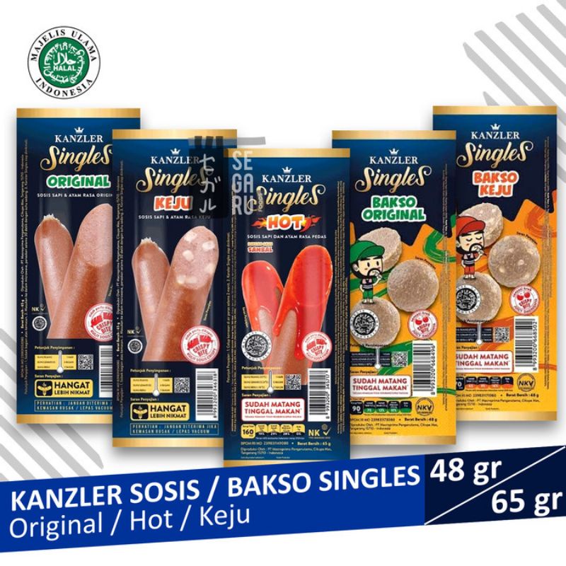 SOSIS DAN BAKSO SINGLE KANZLER (READY STOK) | Shopee Malaysia