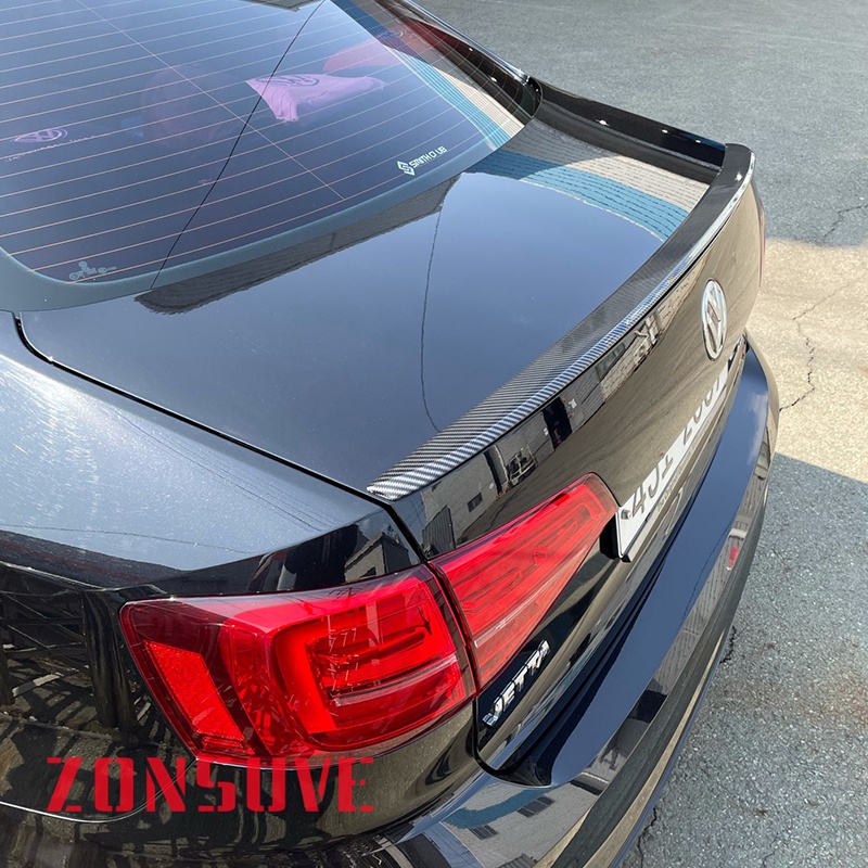Use For Volkswagen VW Jetta MK6 2012--2018 Year Spoiler ABS Plastic ...