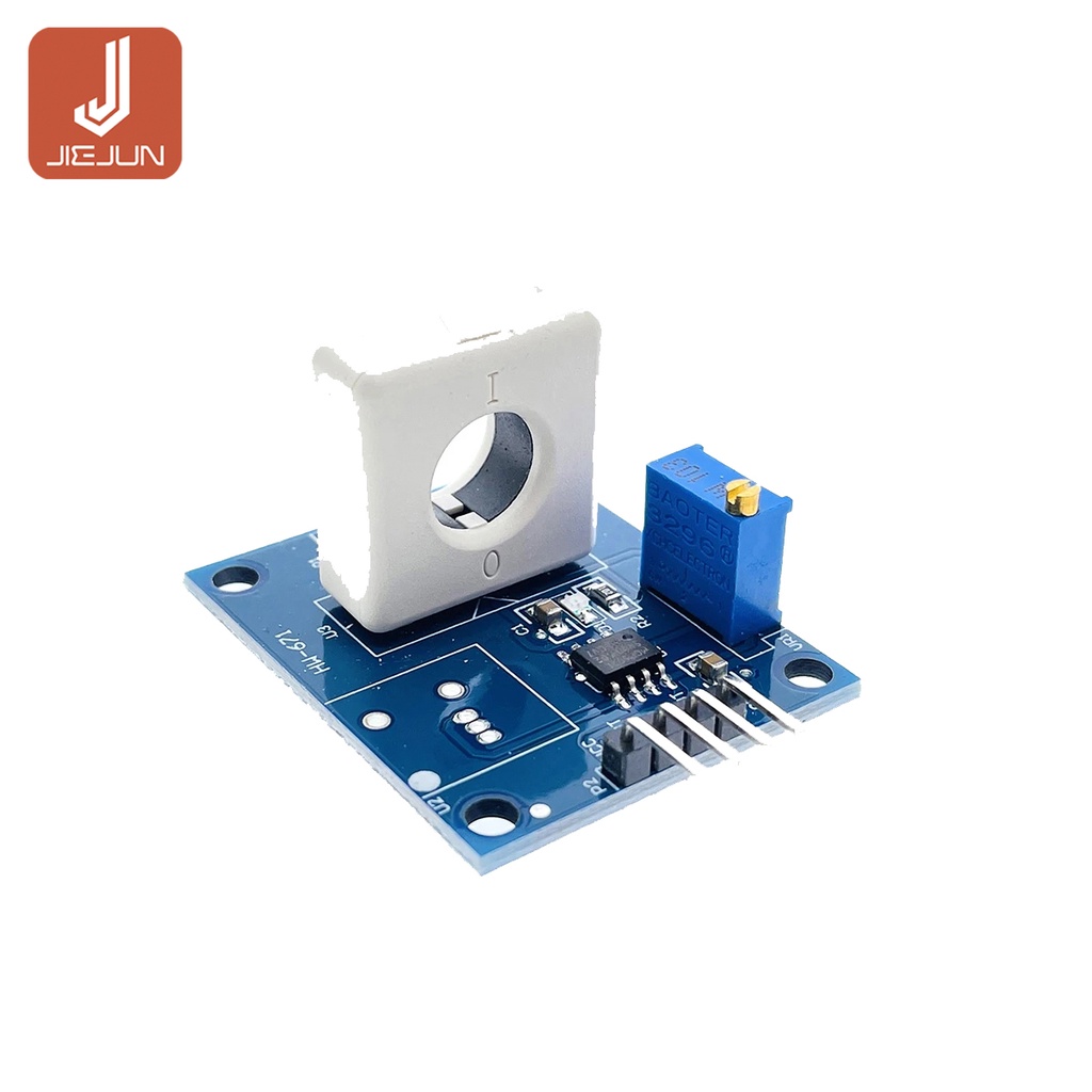 DC 5V WCS1800 Hall Current Detection Sensor Module 35A Precise With Short Circuit Overcurrent ...