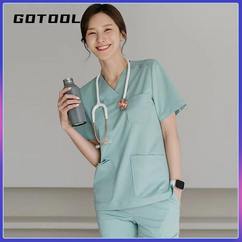 【GOTOOL】Scrub Suit medical suits Hospital Uniform Surgical Clothes ...