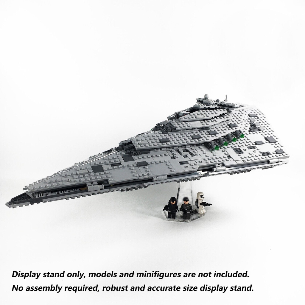 Display Stand for LEGO 75190 First Order Star Destroyer, handmade 3D ...