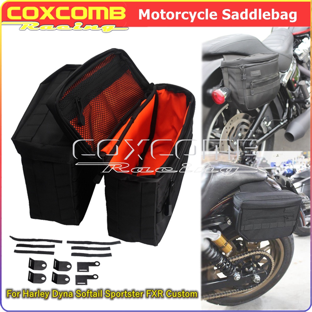Motorcycle Storage Bag Saddlebag Knight Rider Luggage Pannier Side ...