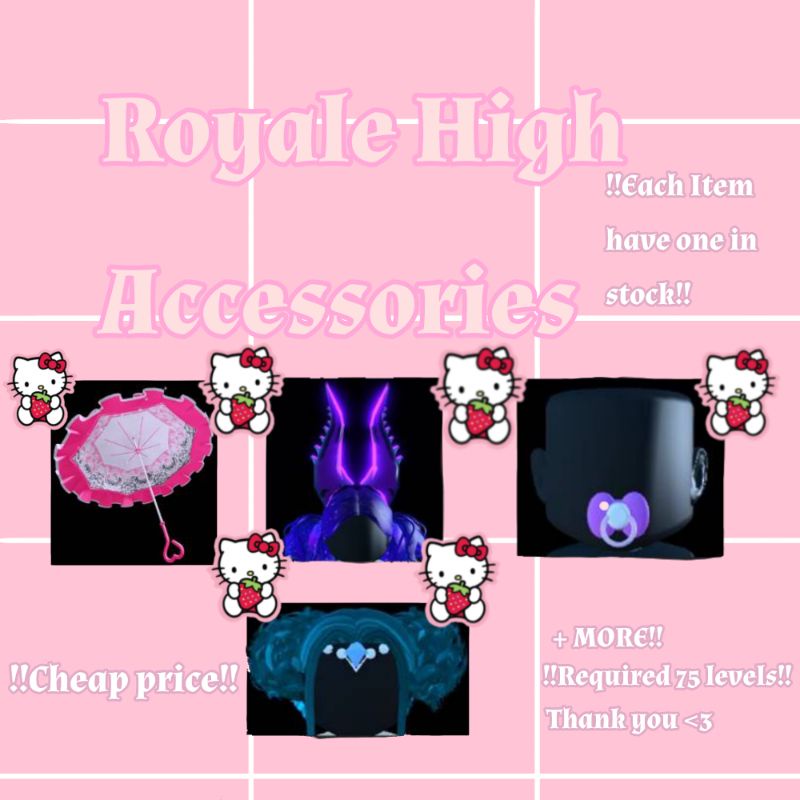 !!Cheap Royale High Items!! | Shopee Malaysia
