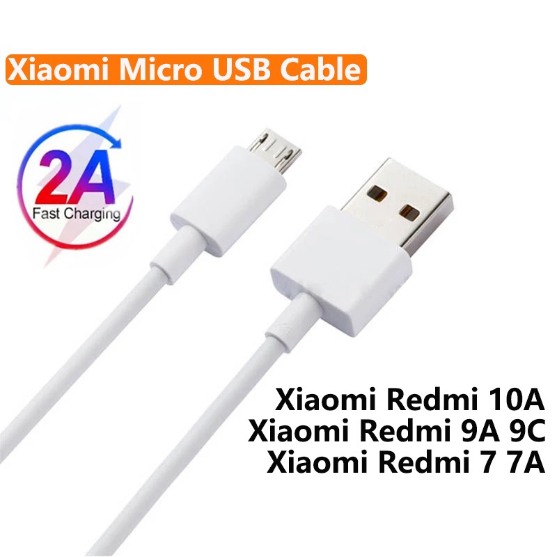 [Ready Stock] For Xiaomi Micro USB Fast Charger Cable for Redmi 9A 9C ...