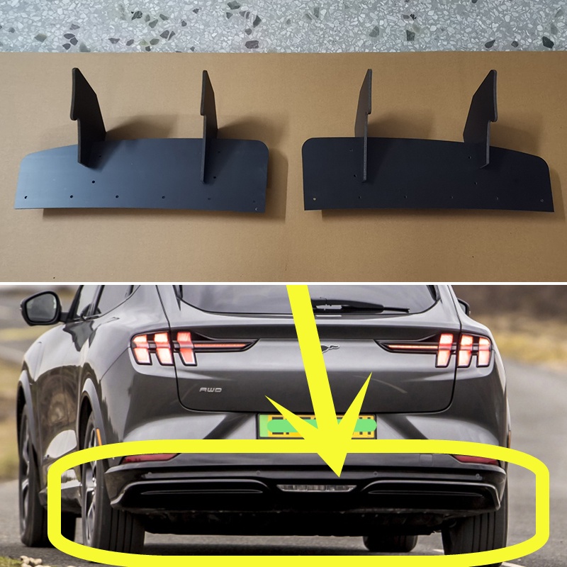 Mustang Mach E Accessories Ford Mustang Mach-E Rear Door Handles - No ...