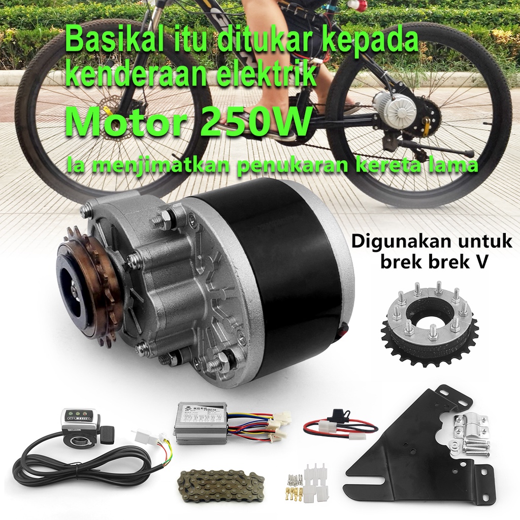 L-faster New Arrival 250W basikal Conversion Kit For Common Bike Left ...