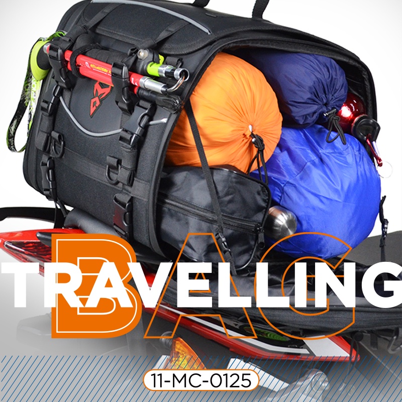 MOTOCENTRIC New Style Motorcycle Travel Bag Cycling Luggage Tail Heavy ...