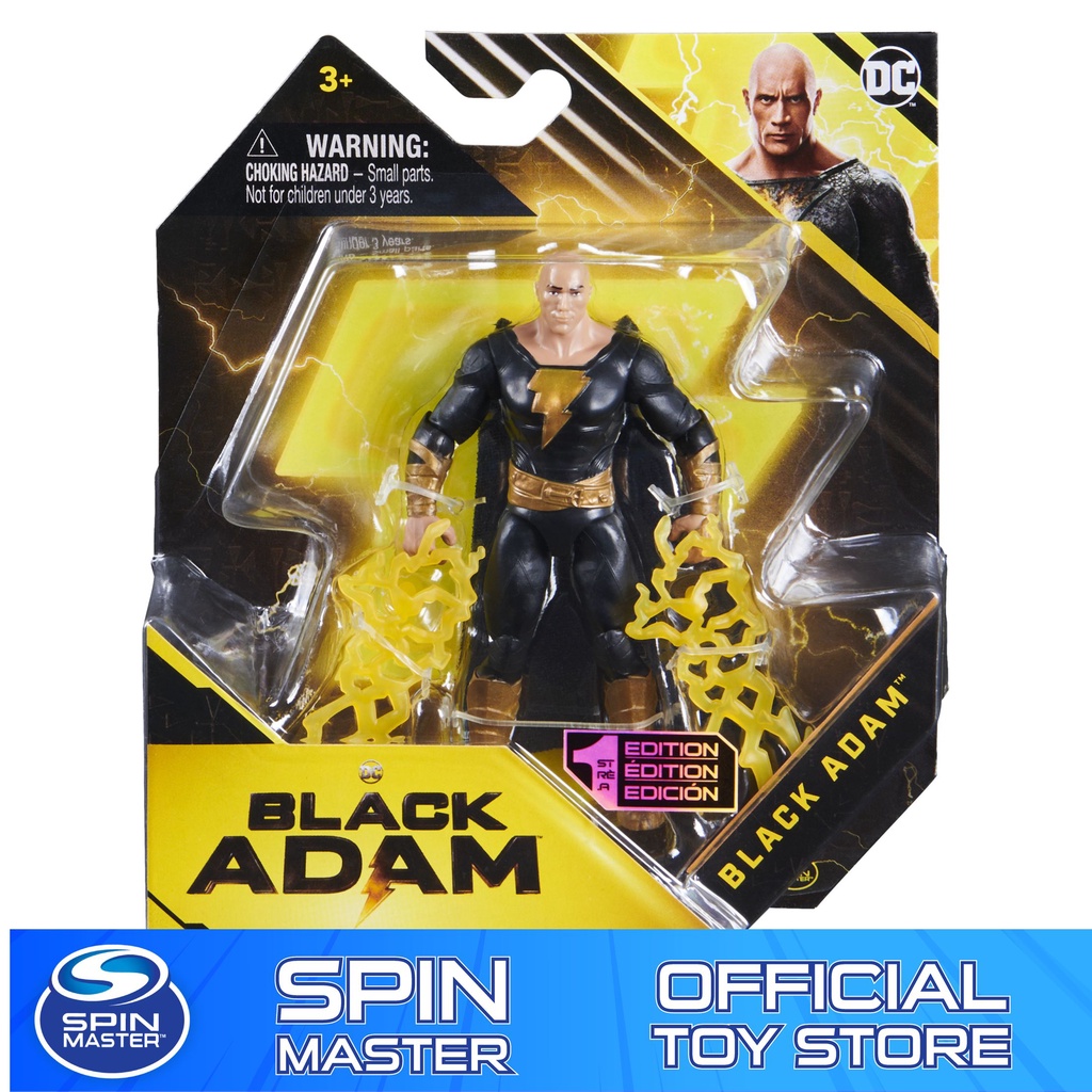 [Original] Black Adam 4-Inch Action Figure - Black Adam Toys for Kids ...