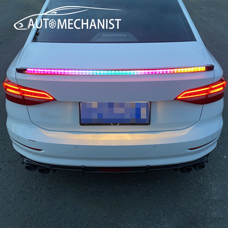 Colorful Spoiler Wing JDM Style Modification Rear Tail Wing Trim ...