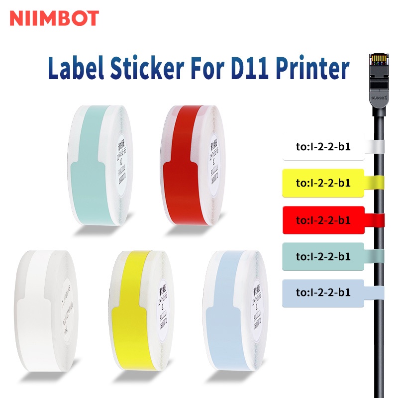 NIIMBOT Cable Label Paper For Niimbot D110/D11/D101/H1S Printer ...