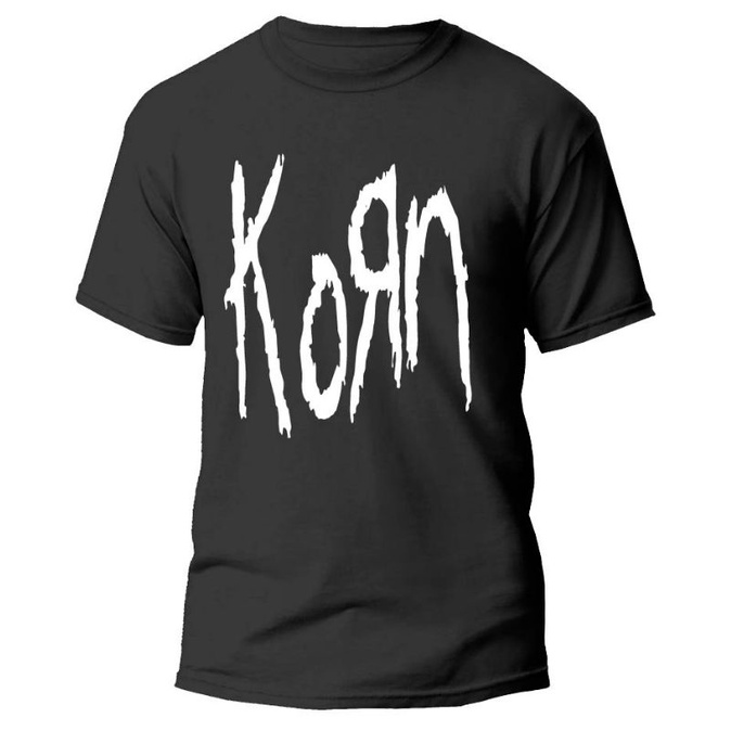 READY STOCK KORN BAND LOGO TSHIRT | Shopee Malaysia