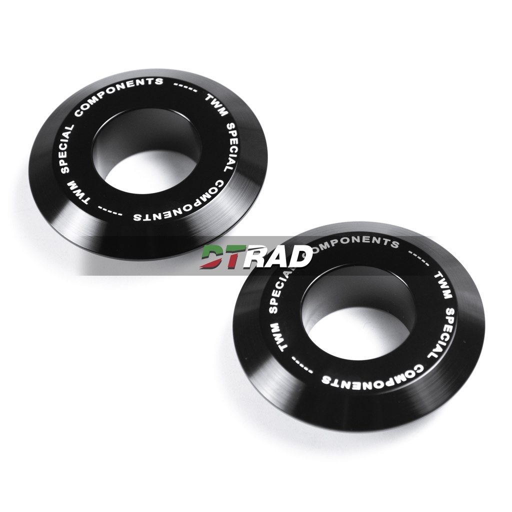 TWM CNC ALUMINUM CAPTIVE REAR WHEEL SPACER KIT1:1 FOR BMW S1000RR K67 ...