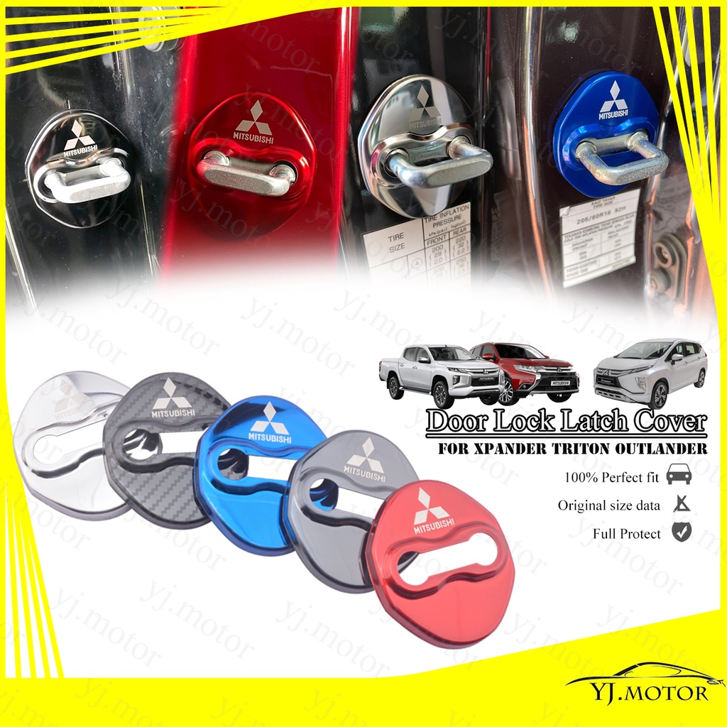 For Mitsubishi Xpander Triton Door Lock Latch Cover Pajero Lancer ...