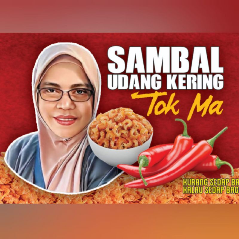 Sambal Udang Kering TokMa Pedas+ Sedap Original (Ready to Eat) | Shopee ...