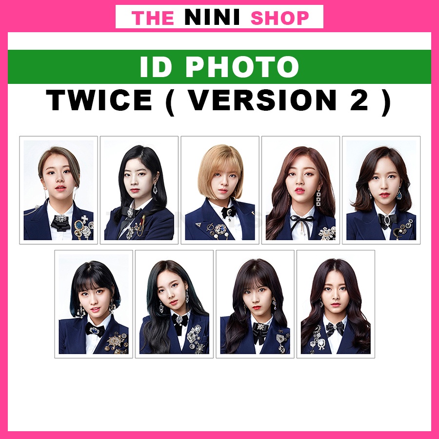 TWICE ID PHOTO - VERSION 2 -(UNOFFICIAL) KPOP PHOTO | Shopee Malaysia