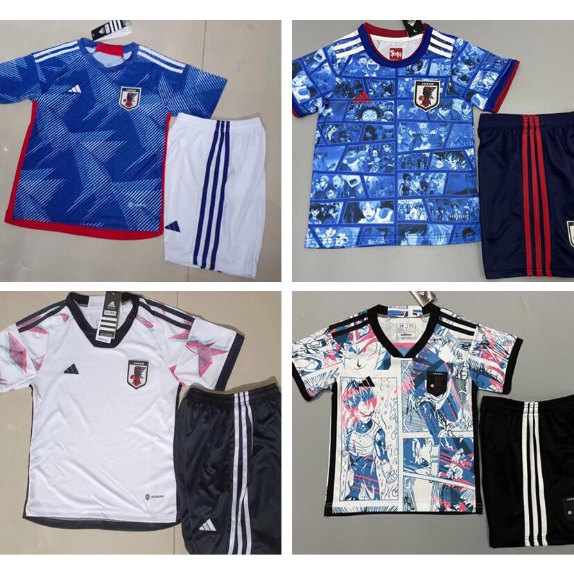2022 2023 World Cup Japan home away soccer jeresy kids kits Special ...