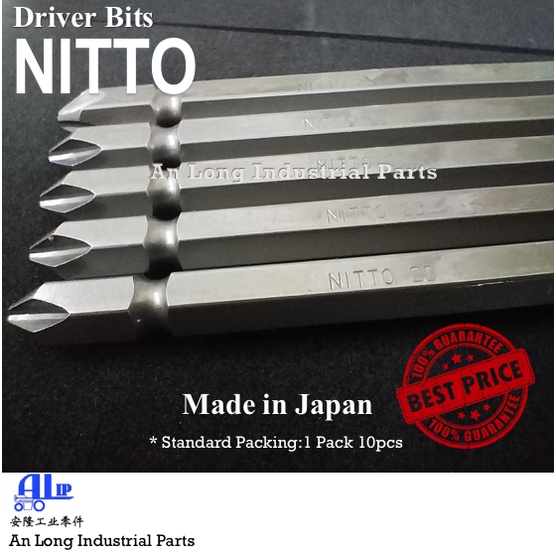 [ READY STOCK] NITTO SEIKO Driver Bits (Made in Japan) | Shopee Malaysia