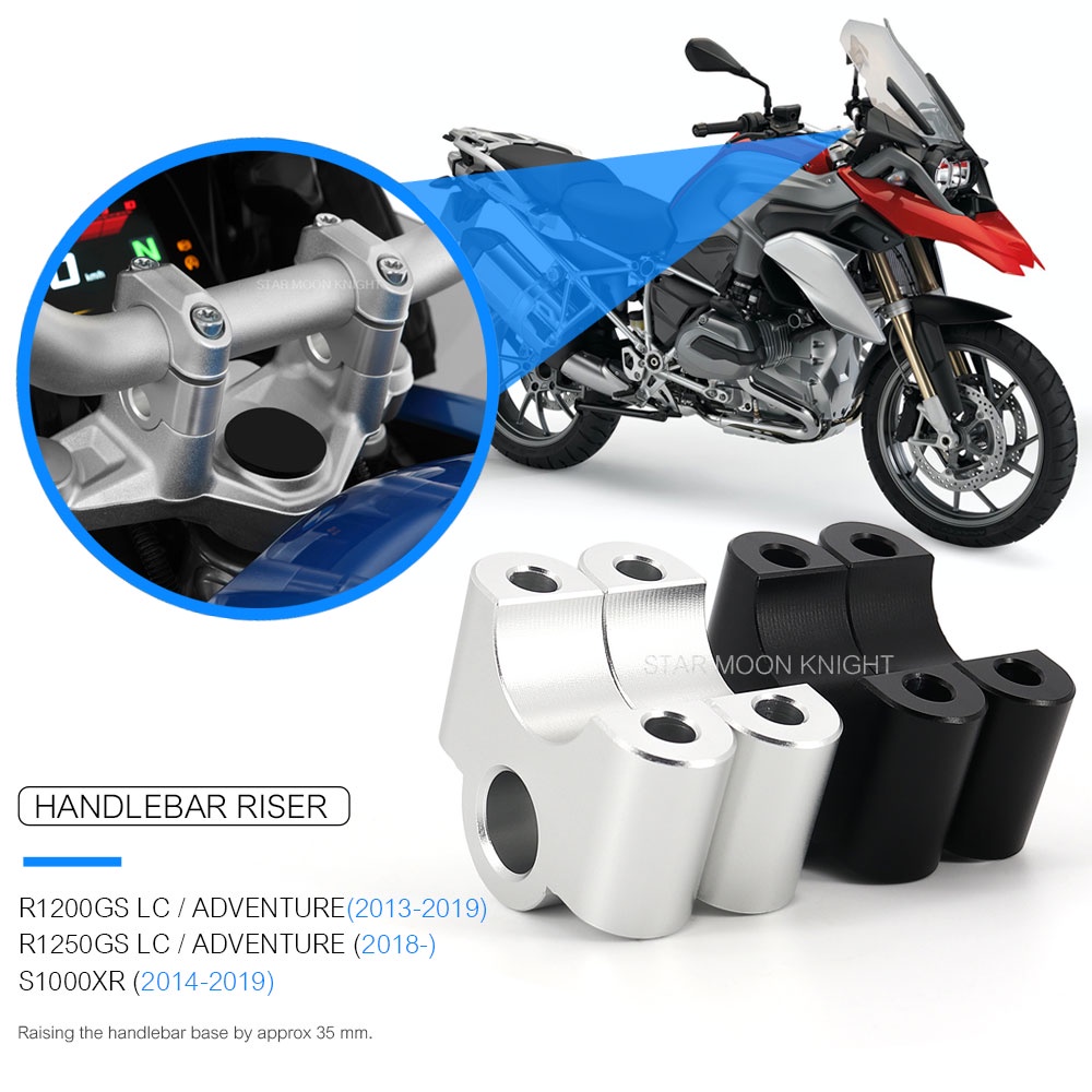 Moto Handlebar Riser For BMW r1200gs r1250gs GS 1200 1250 R LC GS1250 ...