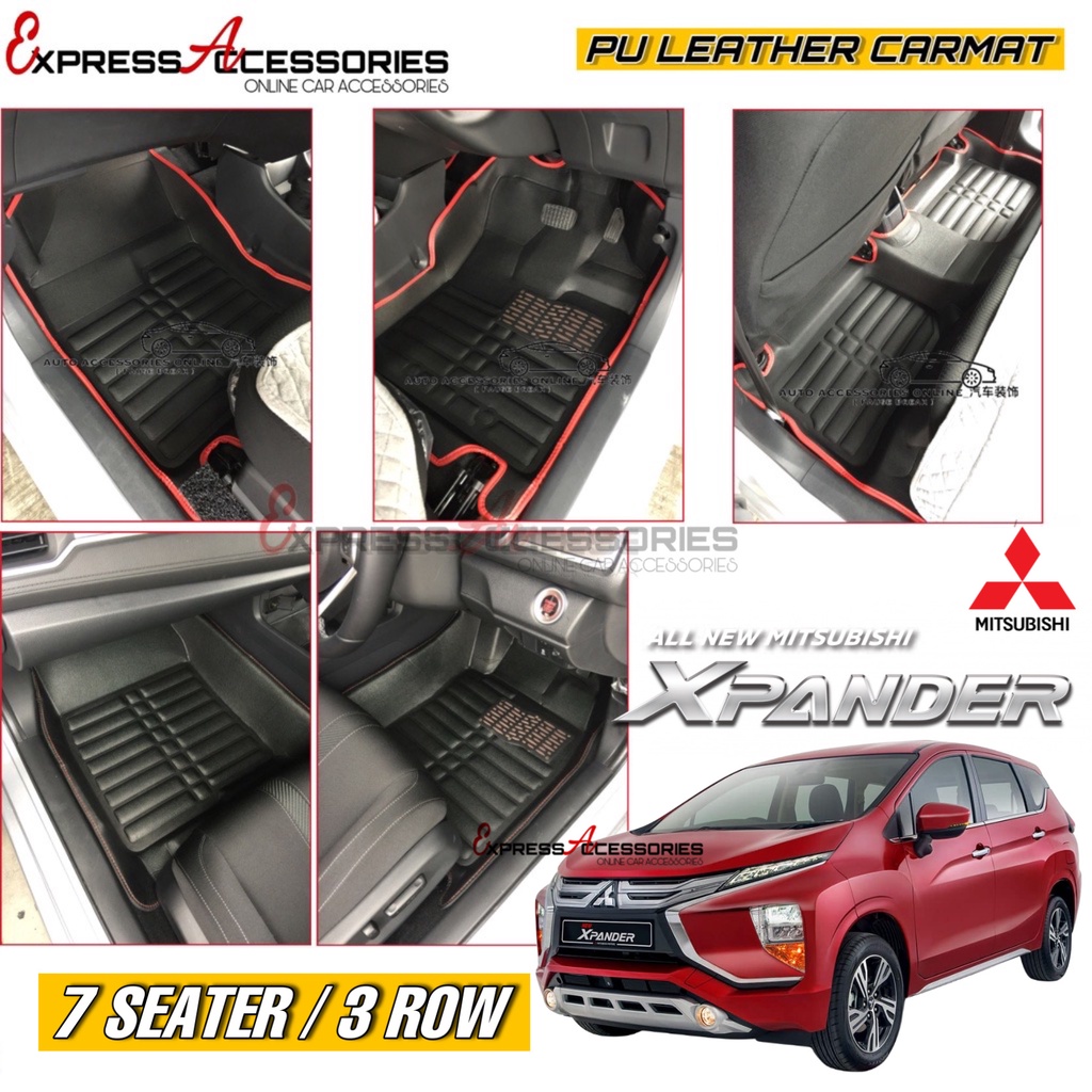 2022 (2 colors) MITSUBISHI XPANDER Car 5D Carpet Premium Carbon Custom ...