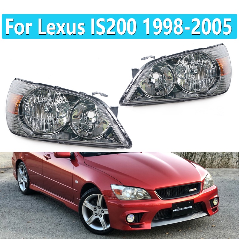 FOR LEXUS IS200 1998-2005 Car Front Headlight For TOYOTA ALTEZZA RS200 ...