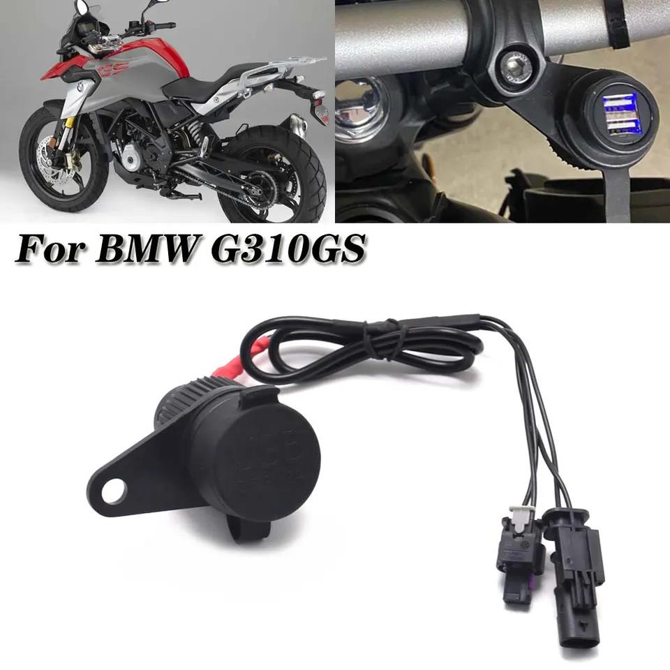 USB Double Socket NEW Motorcycle Accessories For BMW G310GS G 310 GS G ...