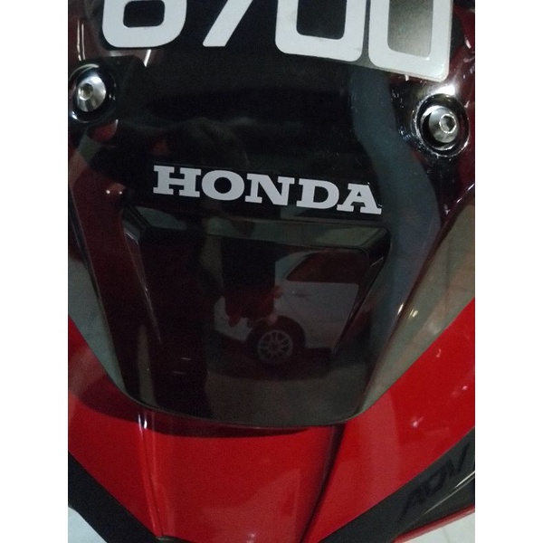 Honda ADV Windshield / Windscreen / Flyscreen Transparent Printed ...