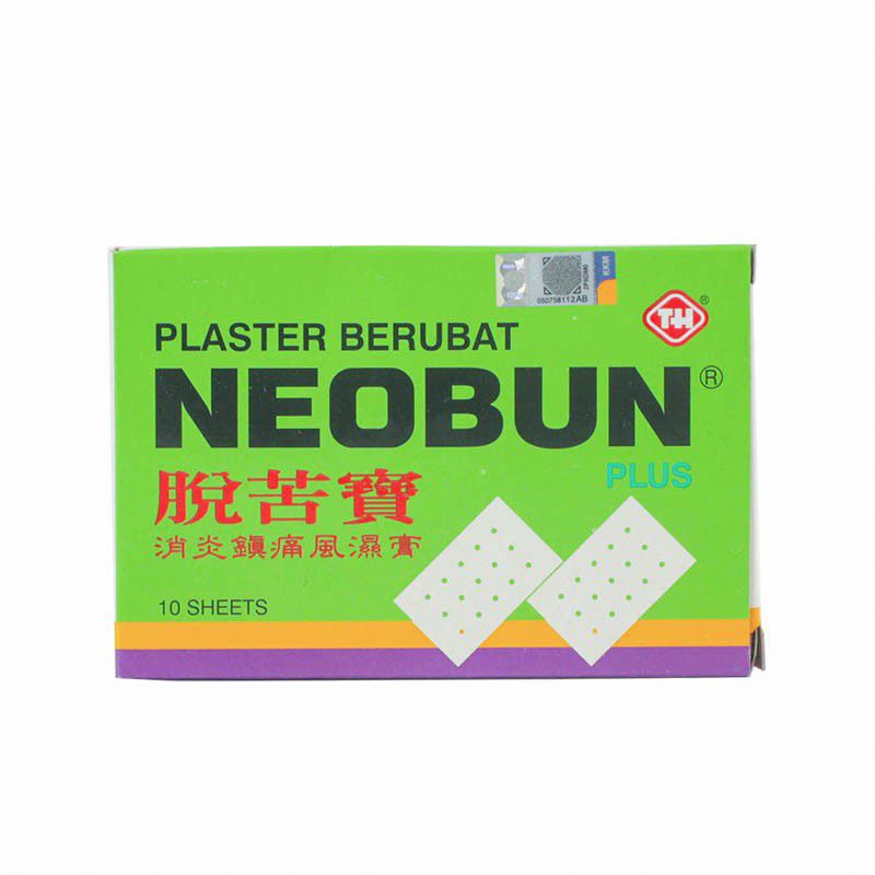 PLASTER BERUBAT NEOBUN PLUS 10'S (exp 2/26) | Shopee Malaysia