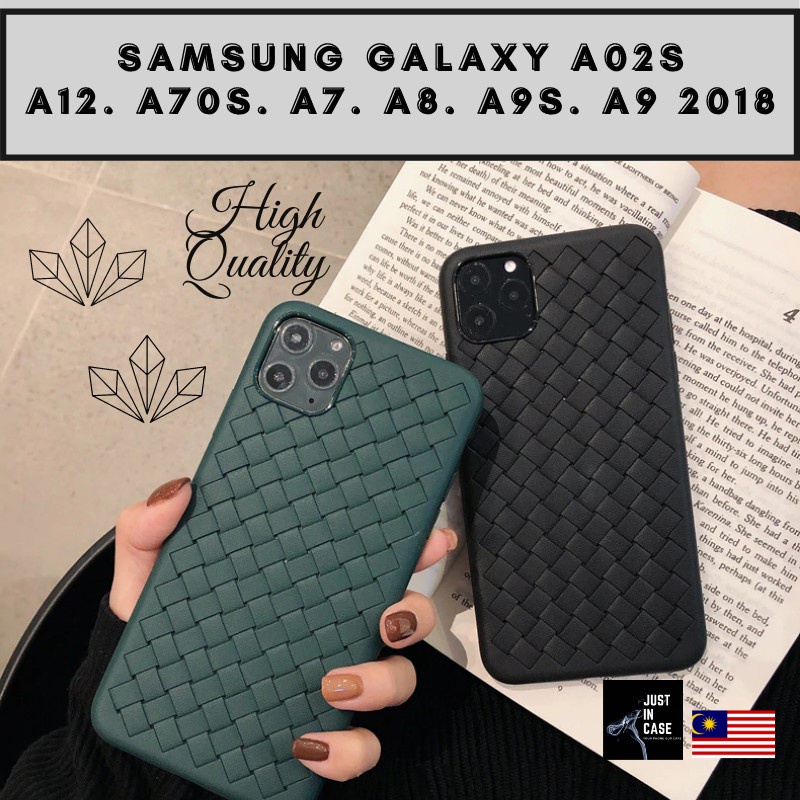 Samsung Galaxy A02s/A12/A70s/A7/A8/A9s/A9 2018 Breathable Mesh Leather ...