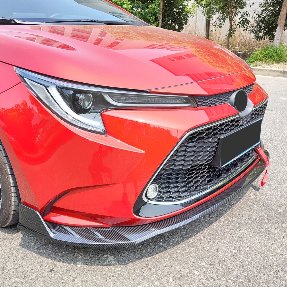 New 3PCS Car Front Bumper Splitter Lip Diffuser Spoiler Protector Cover ...