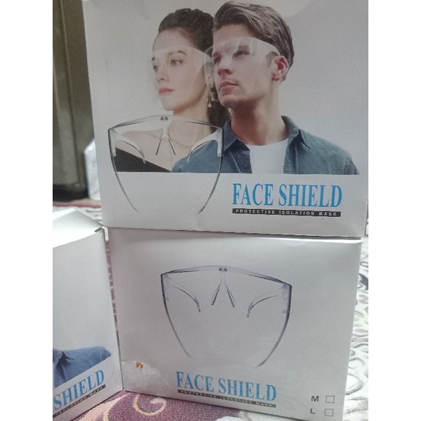 FACE SHIELD protective isolation mask (10pcs) | Shopee Malaysia