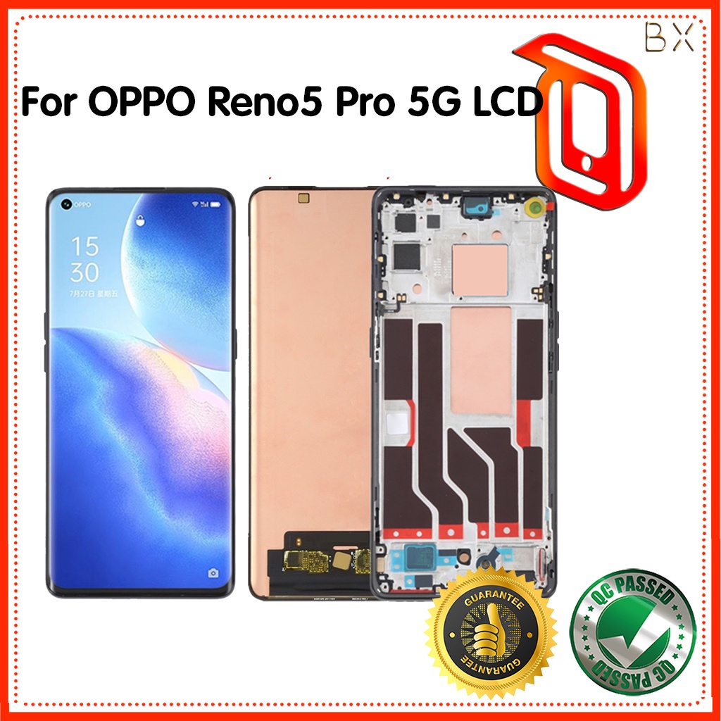 AMOLED For OPPO Reno5 Pro 5G PDSM00 LCD Display Touch Screen Digitizrt ...