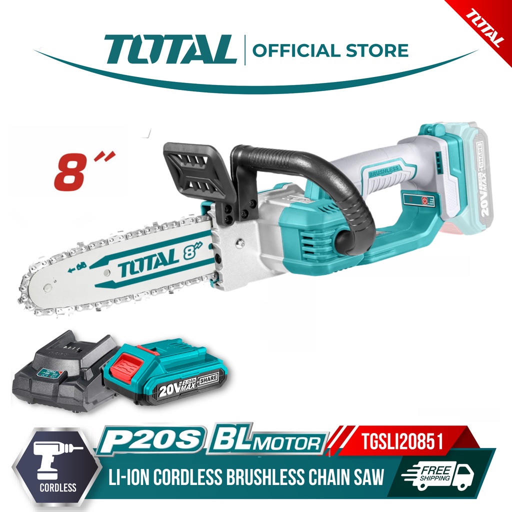 Total Li-ion Cordless Chain Saw TGSLI20851 | Shopee Malaysia