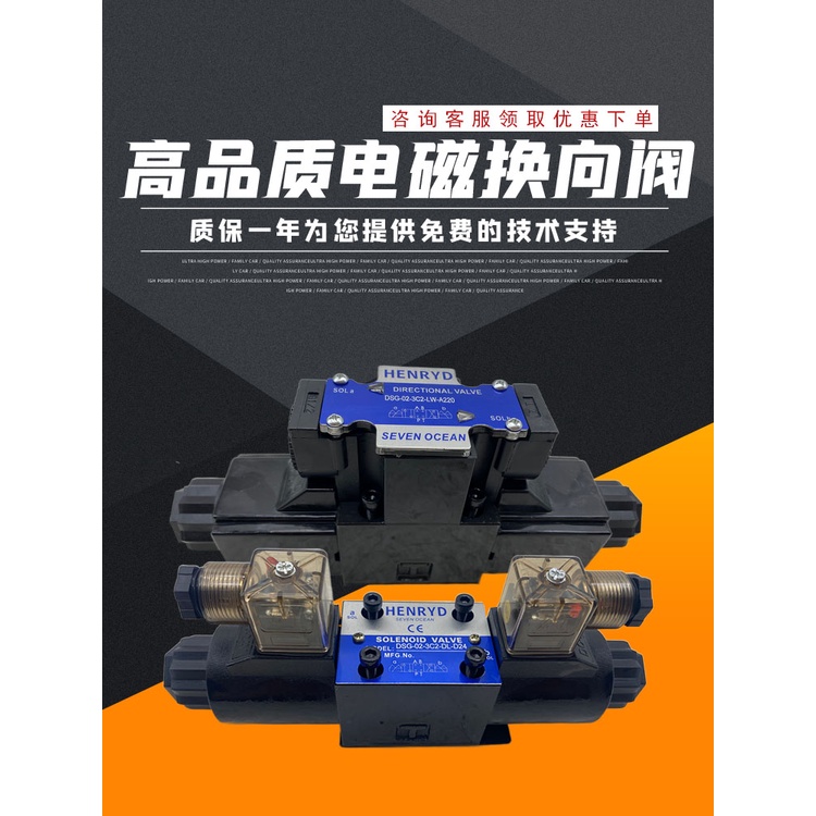 Hydraulic Valve Reverse Solenoid Valve DSG-02-3C2 3C3 3C4 3C6 2B2-DL LW ...