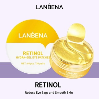 LANBENA Retinol Eye Mask Eye Patches Serum Remove Eye Bag Eye Lines ...