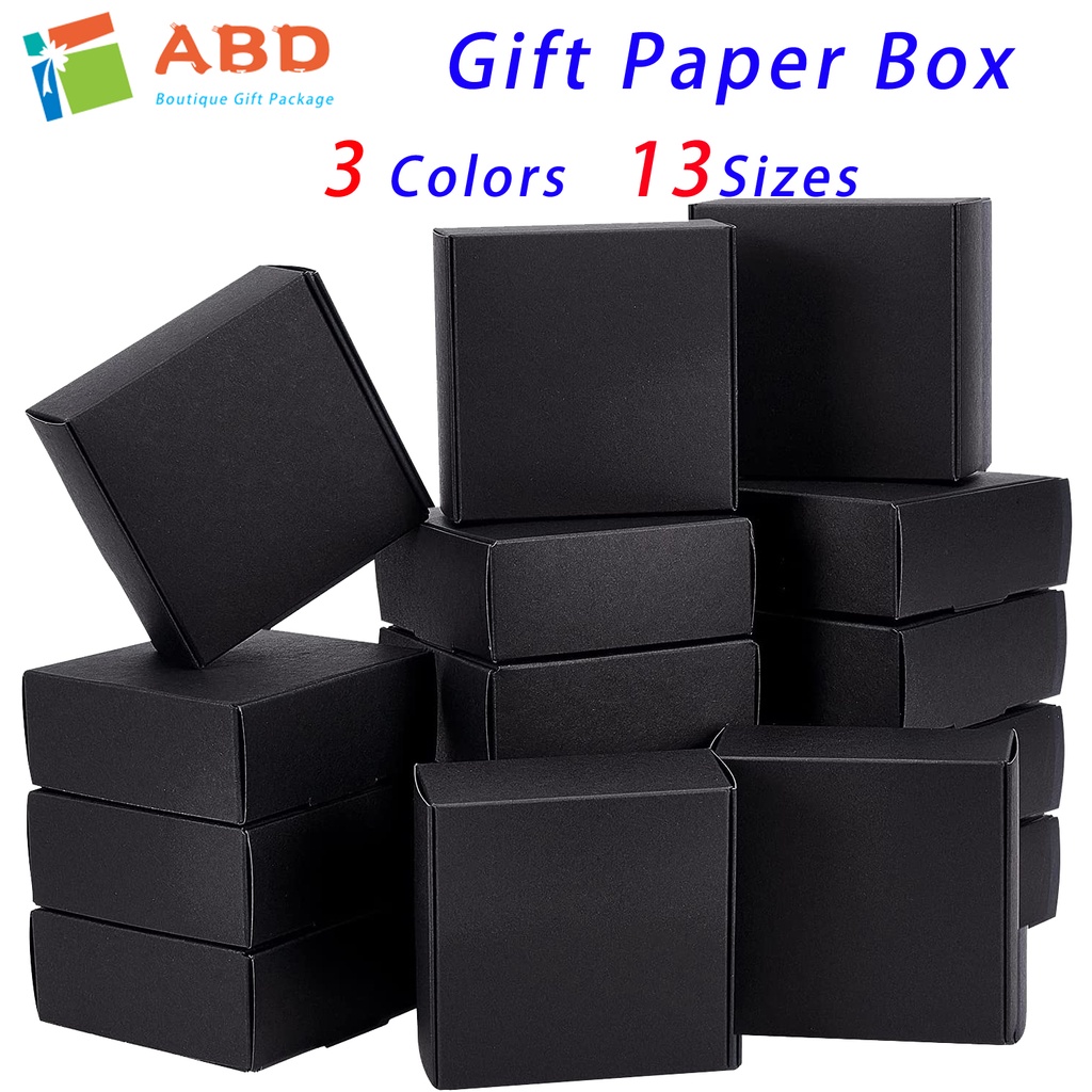 【ABD】 Small Paper Box Handmade Soap Packaging Gift Box for Candy ...