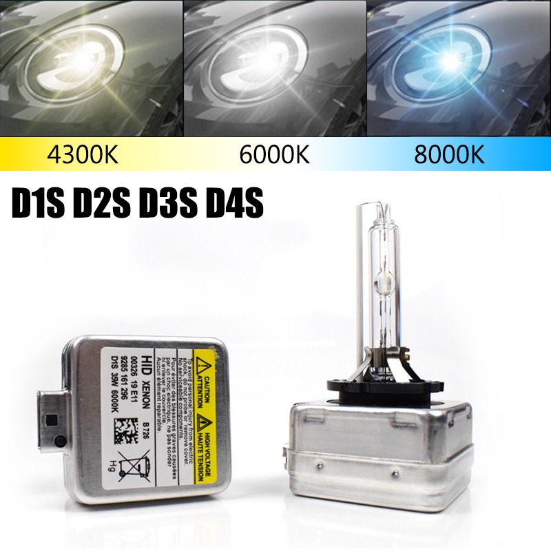 4300K 6000K 8000K D1S D2S D3S D4S HID Bulb CBI Car Xenon Headlight | Shopee Malaysia
